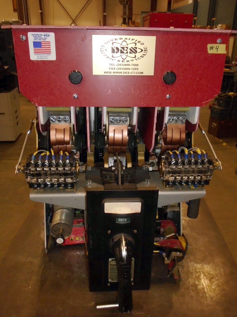 ITE type KC-600 600A Solenoid Operated Air Circuit Breaker. - Circuit ...