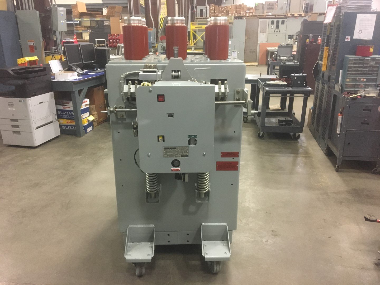 General Electric type VVC-13.8-1000-1H 3000A Vacuum Replacement Circuit ...