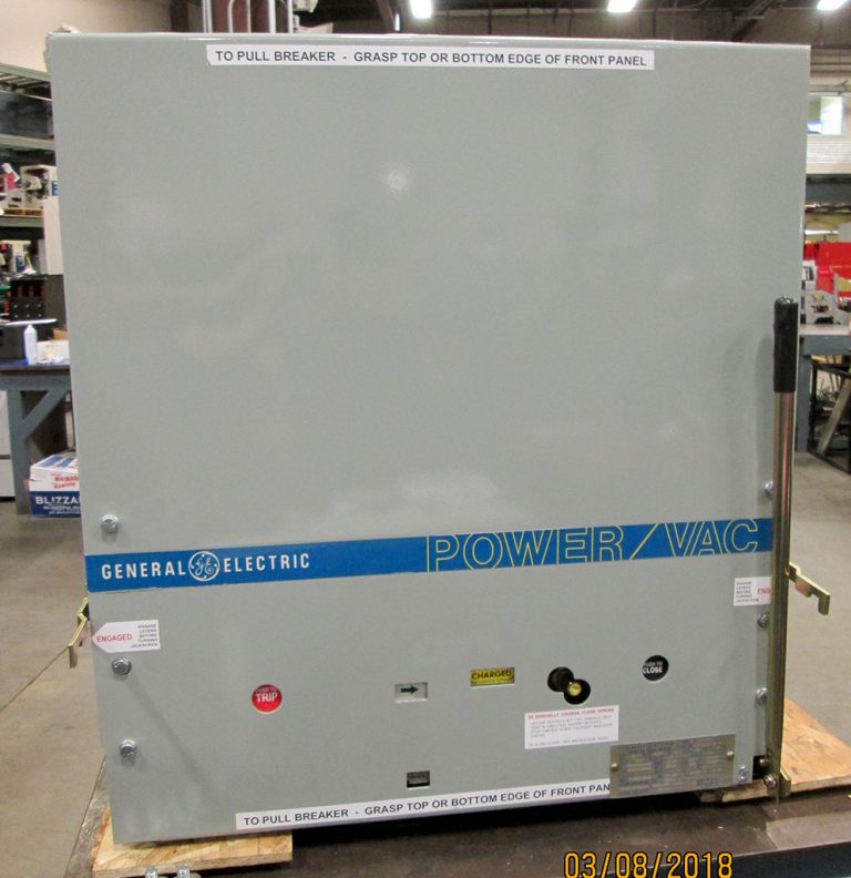 GE PowerVac type VB-13.8-1000 3000A Vacuum Circuit Breaker - Circuit ...
