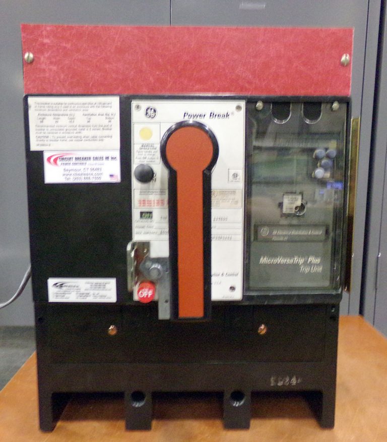 General Electric type THP1616TTR 1600A Manually Operated Insulated Case ...